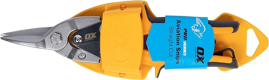 OX Pro Aviation Tin Snips - Straight Cut